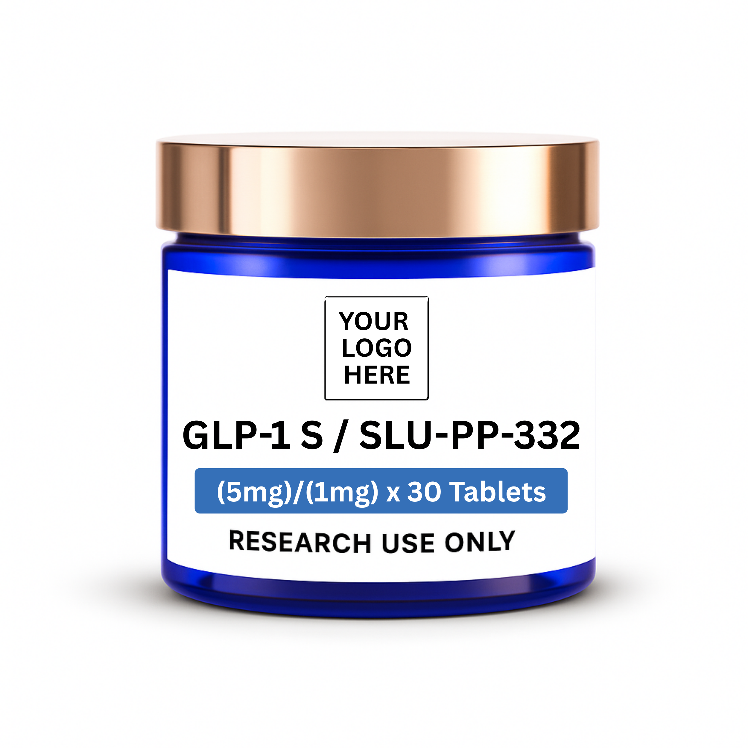 GLP-1 S (5mg) / SLU-PP-332 (1mg) x 30 Tablets - Your Peptide Brand