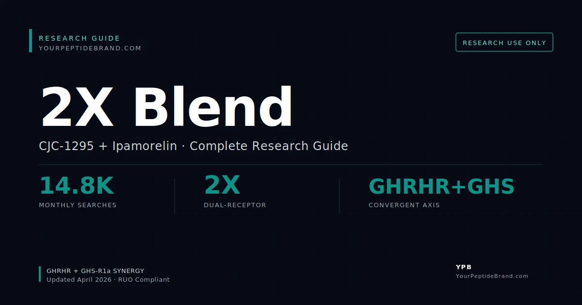 2X Blend: Complete Research Guide — CJC-1295 + Ipamorelin Dual-Receptor ...