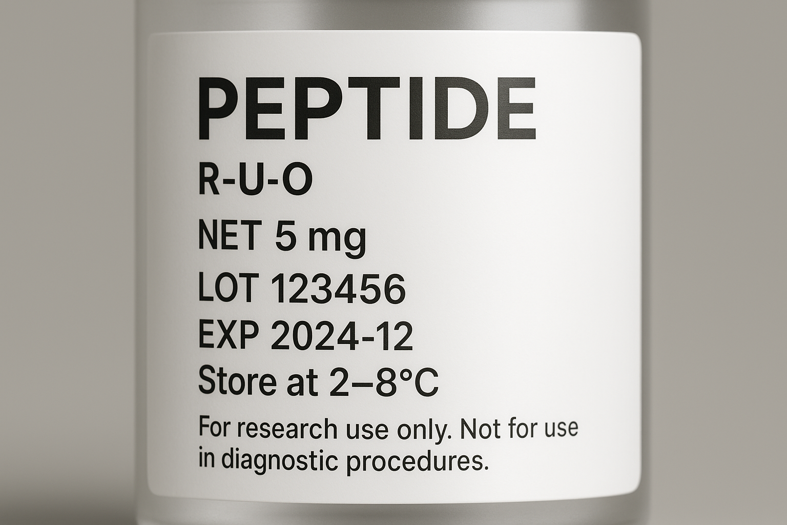 FDA Labeling Guidelines for Research Peptides - Your Peptide Brand